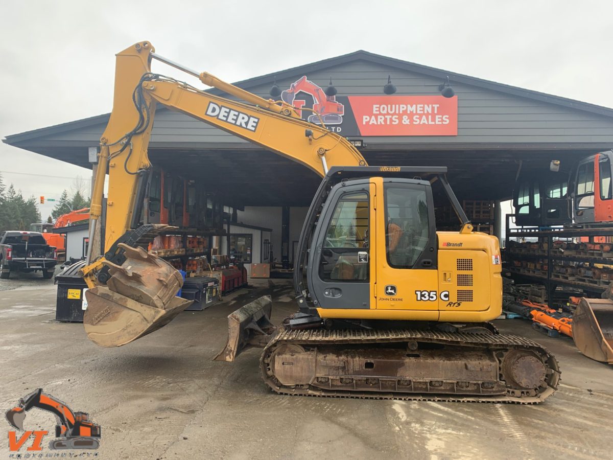 John Deere 135C RTS Excavator | VI Equipment
