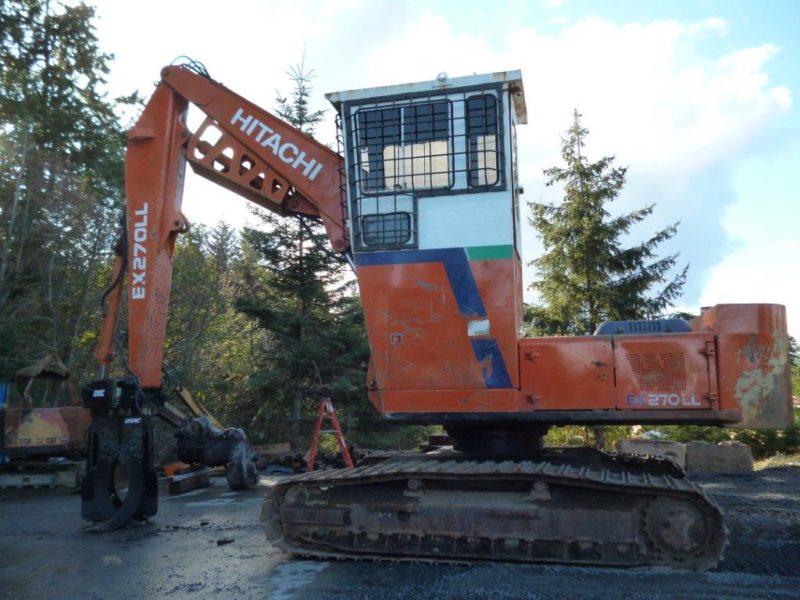 Hitachi EX 270-5 Log Loader | VI Equipment Ltd.