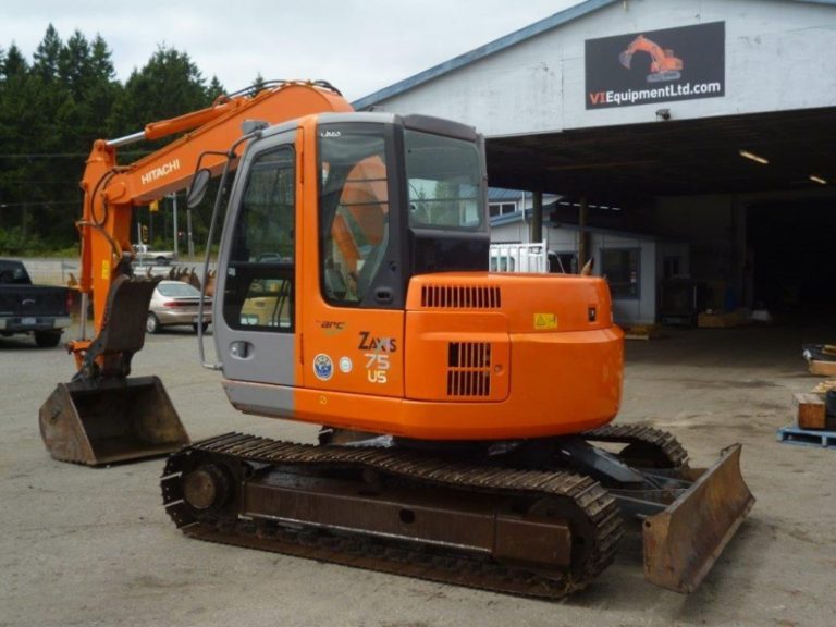 Hitachi ZX75 Excavator – P.0.R. | VI Equipment Ltd.