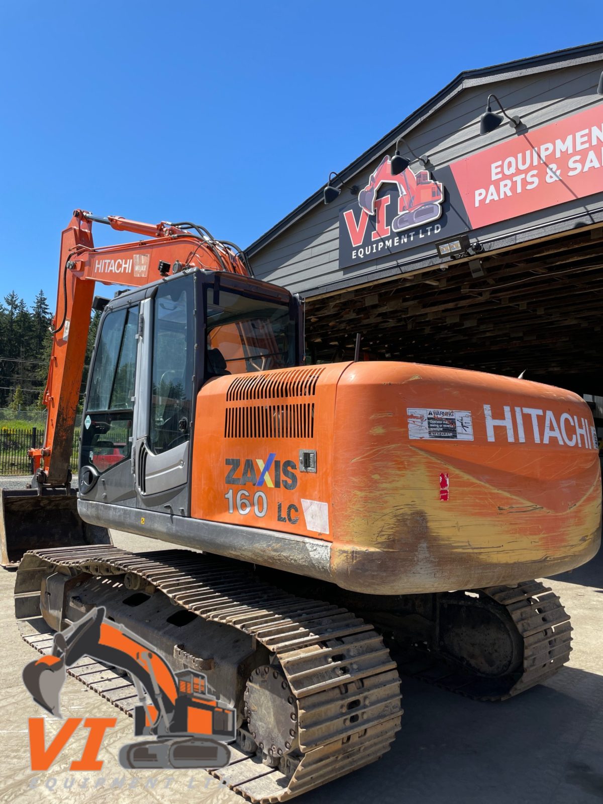Hitachi ZX160LC-3 Excavator | VI Equipment Ltd.
