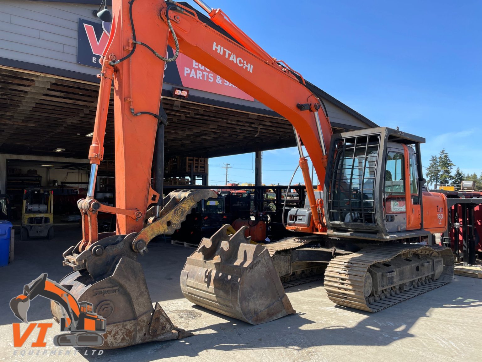 Hitachi ZX160LC Excavator | VI Equipment Ltd.
